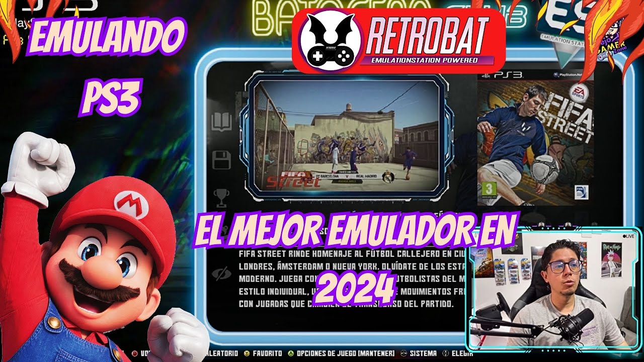 EMULADOR PS3 con RETROBAT - GUIA DEFINITIVA - Método Facil! - YouTube