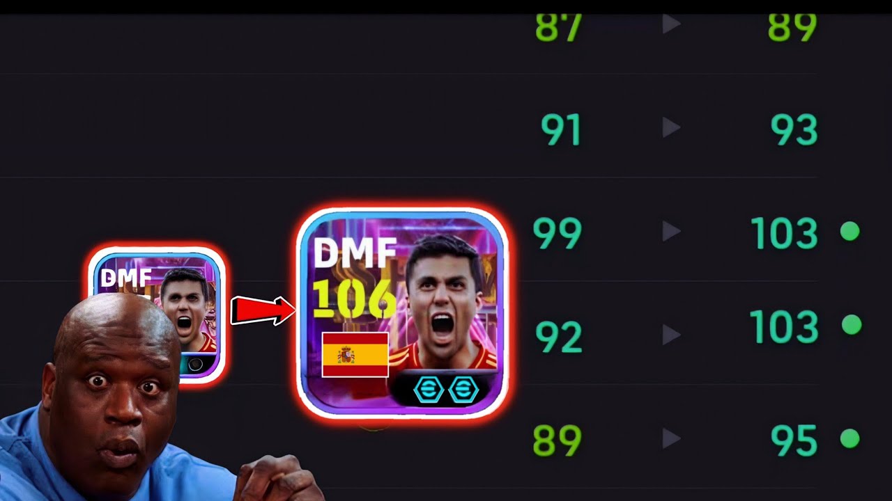 Rodri 106 Rated Show Time Best Training Guide 🥶 | R.I.P Opponent ...