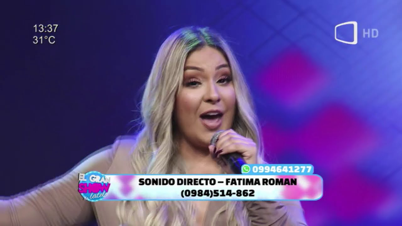 EL GRAN SHOW DE LATELE | FATIMA ROMAN | 18-07-2020 - YouTube