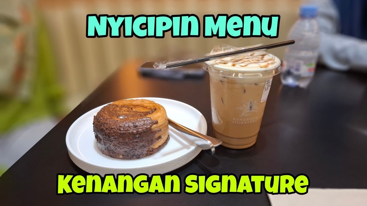 Nyicipin Menu Kenangan Signature One Satrio - Vlog #261 - YouTube
