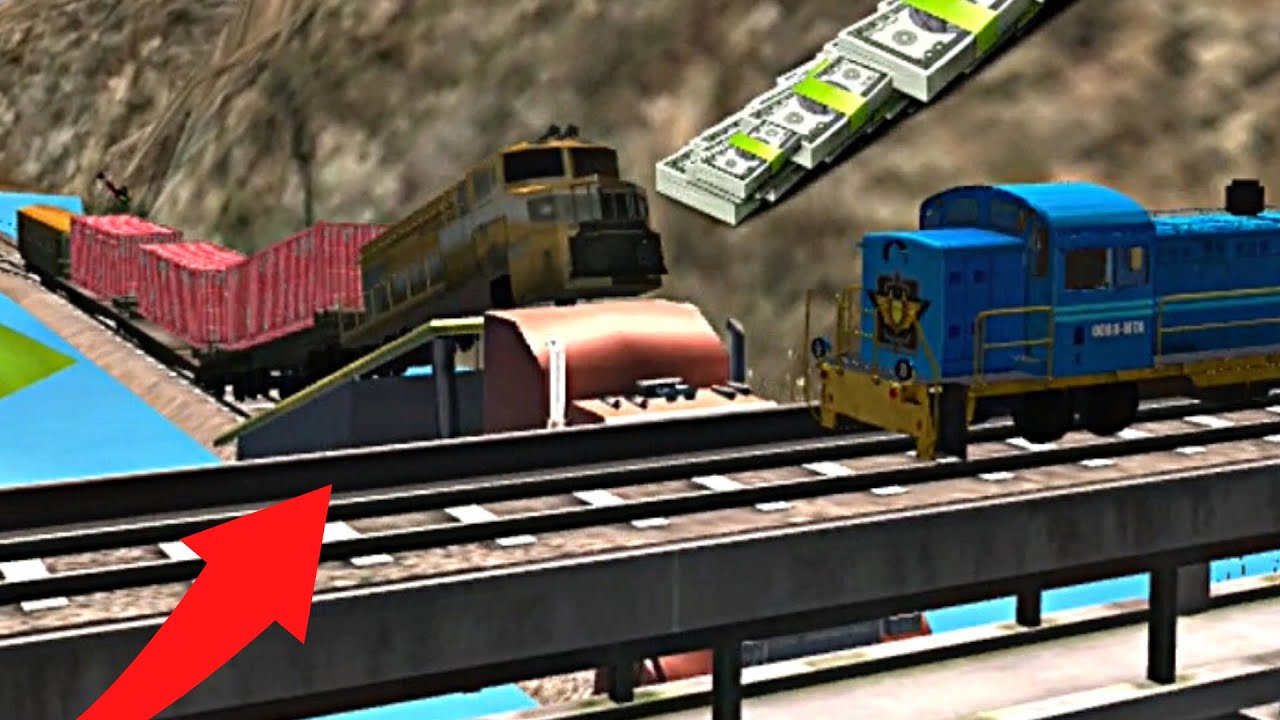 Train RAMP - Train Jump Stunts Gameplay #8 - YouTube