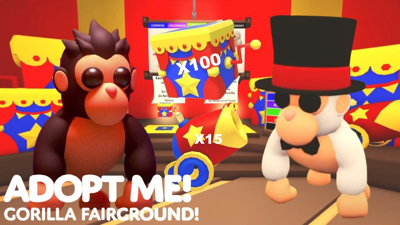 Gorilla Fairground | Adopt Me - YouTube