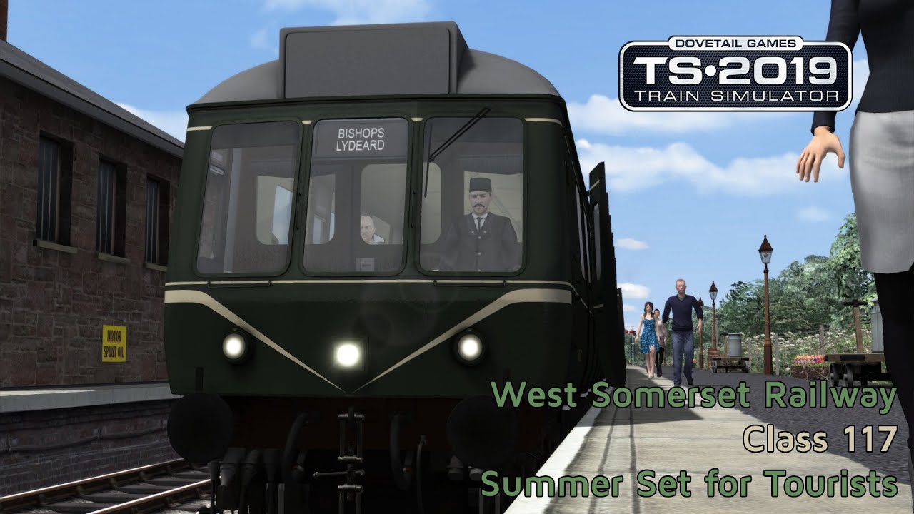 Train Simulator 2019 - West Somerset Railway - Class 117 - Summer Set ...