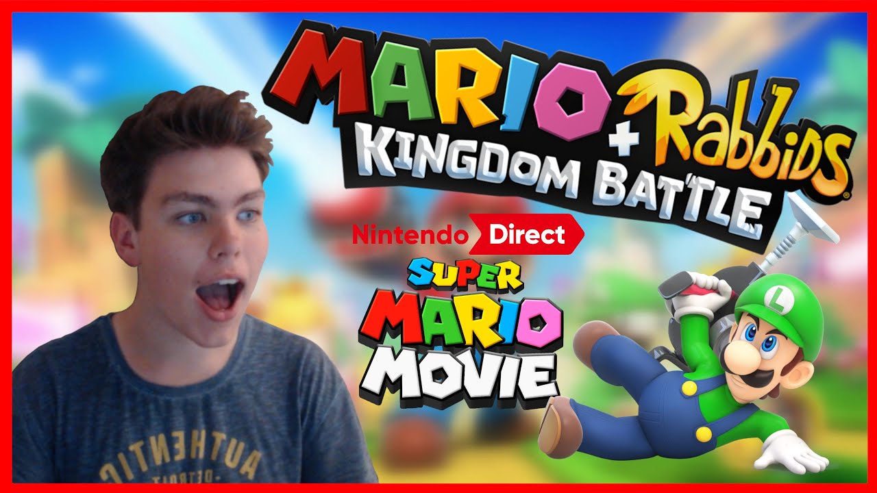 MARIO & RABBIDS + SUPER MARIO BROS. MOVIE! - YouTube