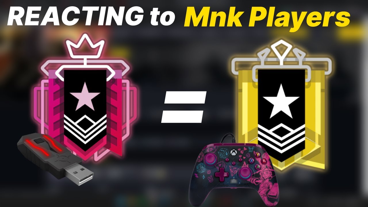 REACTING TO MNK PLAYERS ON CONSOLE - Rainbow Six Siege (PS5/XBOX) - YouTube