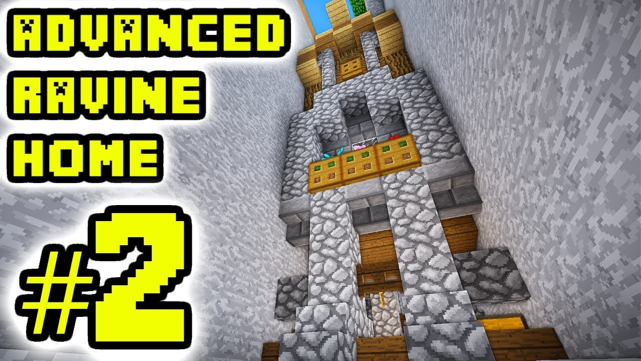Minecraft Survival Ravine House Tutorial (How to Build) - YouTube