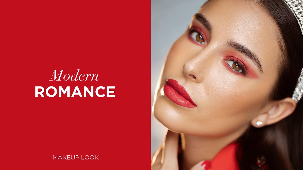 Modern Romance Look - لوك رومانسية عصرية - YouTube
