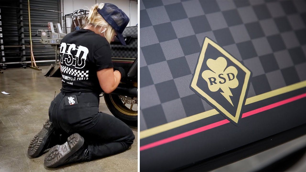 Graphics Kit install for Harley Road Glide - YouTube