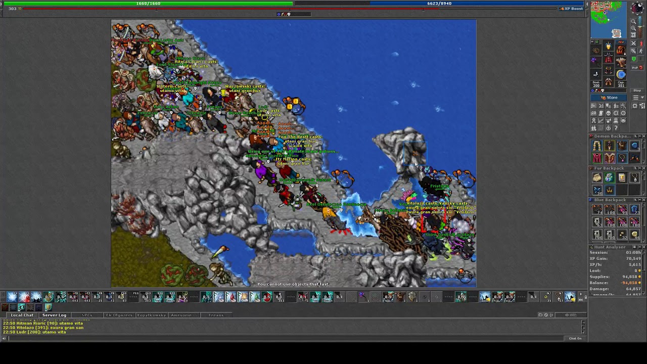 [Tibia Duna] Massacre And RS xDD - YouTube