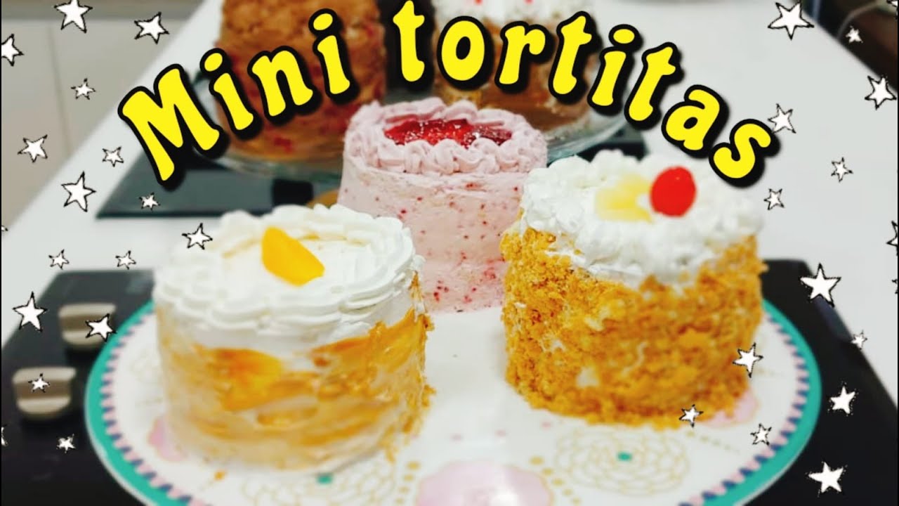 GRAN IDEA!!! VENDER Ó REGALAR 6 MINI TORTAS / 6 SABORES / MINI CAKES ...