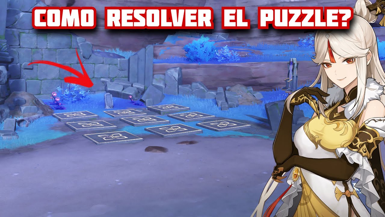 PUZZLE PUEBLO KOSEKI GENSHIN IMPACT 2.1 - YouTube