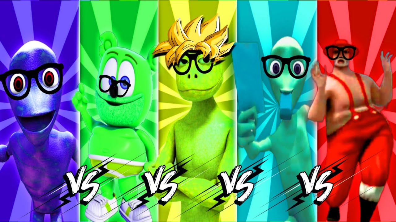 Blue Alien VS Dame tu cosita VS Red Dancer VS Best Alien Dancer VS ...