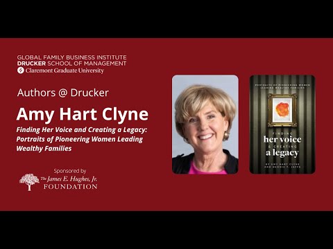 Authors @ Drucker - Amy Hart Clyne - YouTube