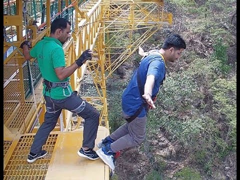 Bunjee Jumping Rishikesh || 83m 272ft || Highest in India || Jumpin ...