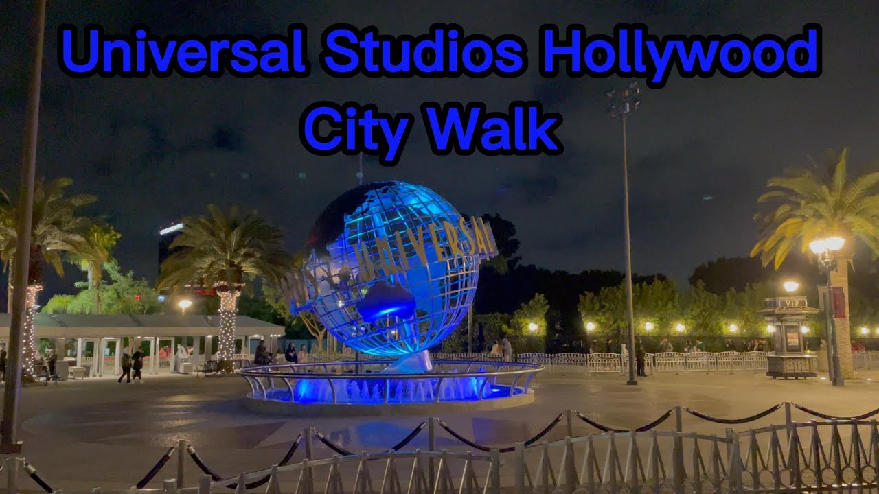 Universal Studios City Walk Hollywood 🎥. - YouTube