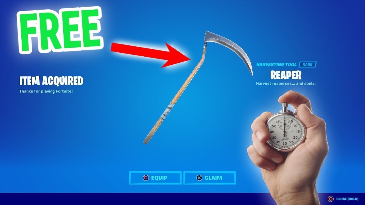 I TOOK HOURS TRYING TO GET THE REAPER PICKAXE ON FORTNITE! CRAZY - YouTube