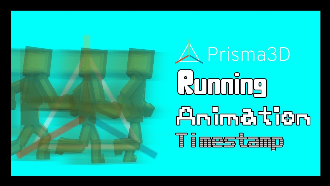 Running Animation Timestamp in Prisma3D - YouTube