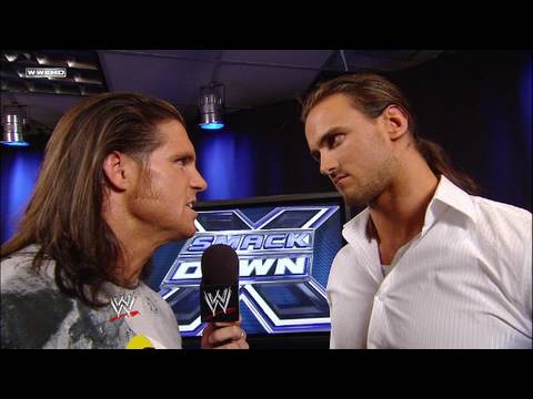 John Morrison confronts Intercontinental Champion Drew