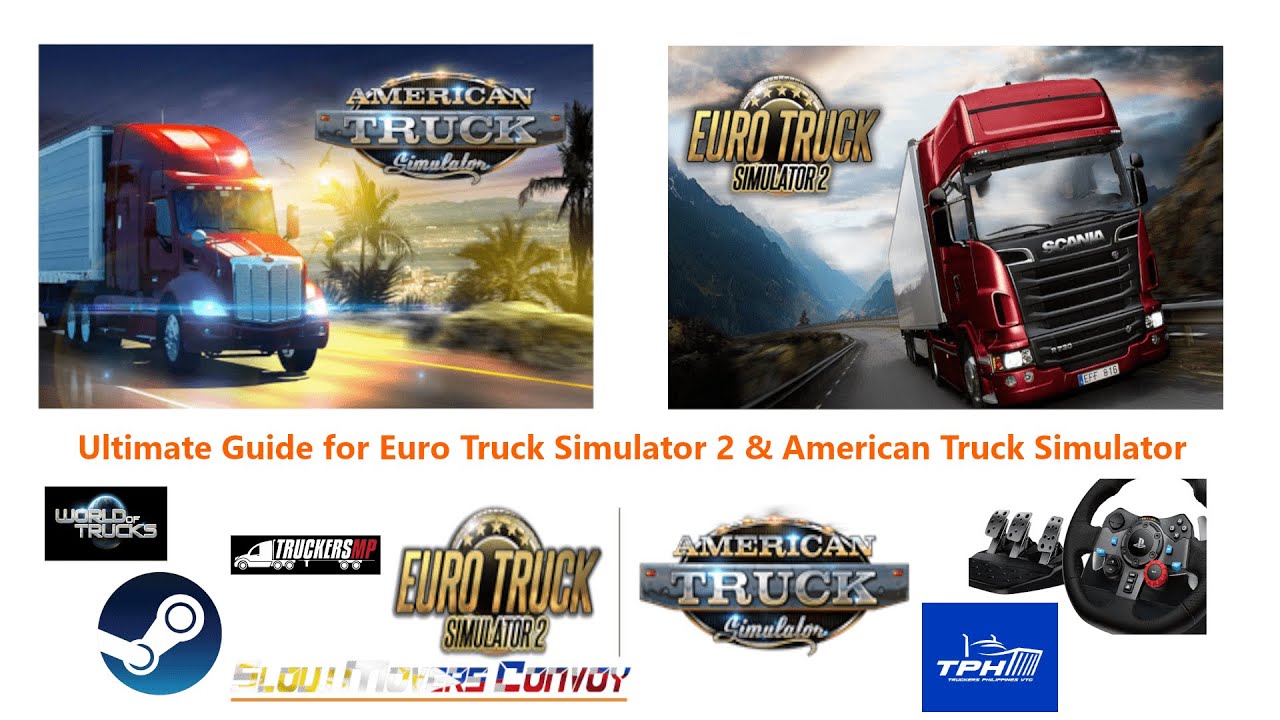 How to get started to play ETS2 and ATS (Ultimate Guide for Beginners ...