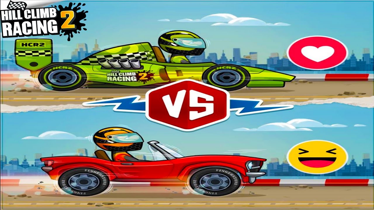 Hill Climb Racing 2 - SPORTS CAR vs FORMULA! Which is faster? - YouTube