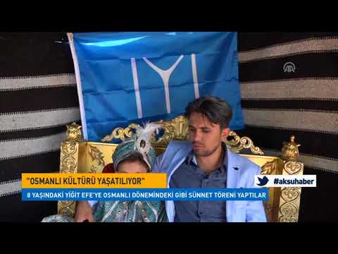 Osmanlı Dönemindeki Gibi Sünnet Töreni Yaptılar
