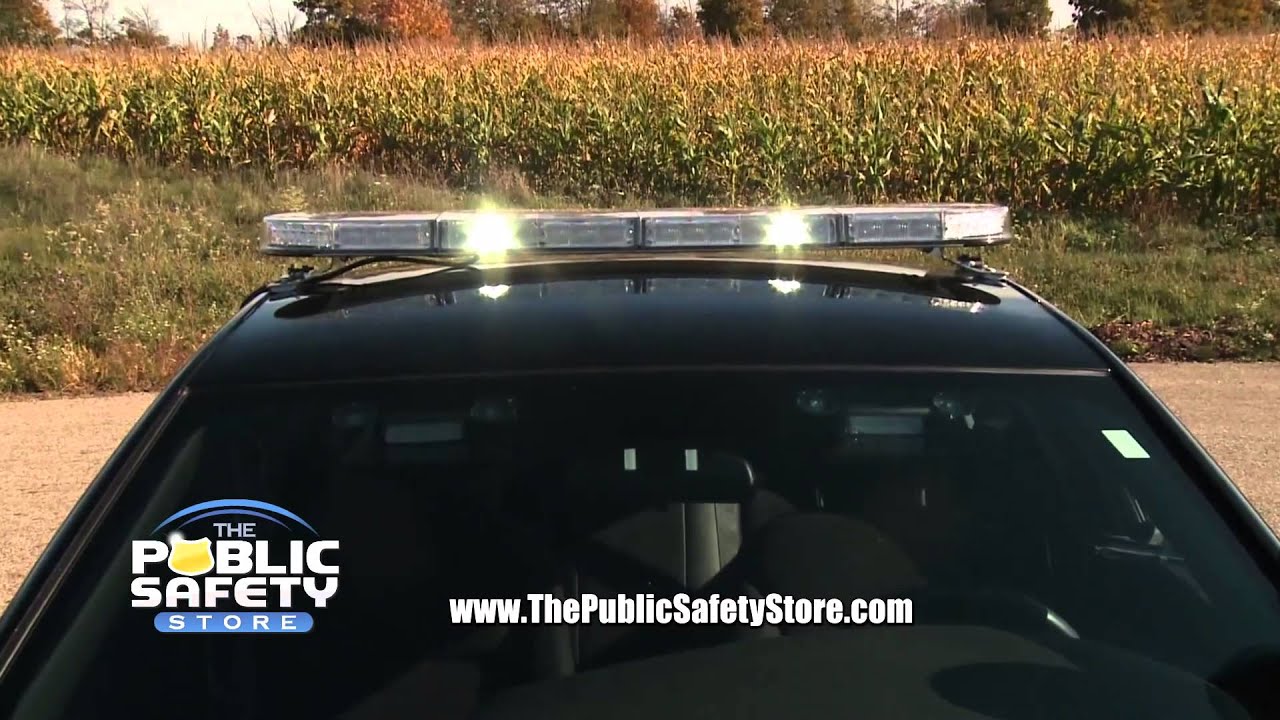 ThePublicSafetyStore.com - SoundOff Signal Magnum LED Lightbar - YouTube