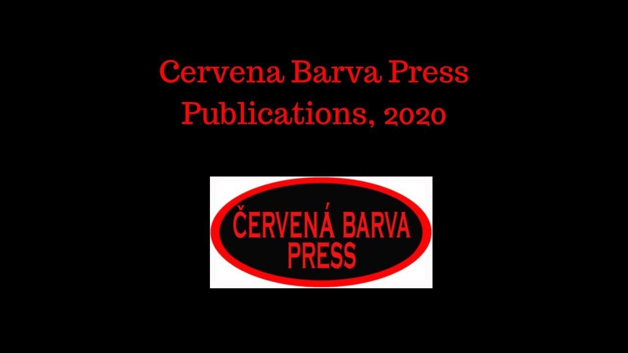 Cervena Barva Press Books Published in 2020 - YouTube