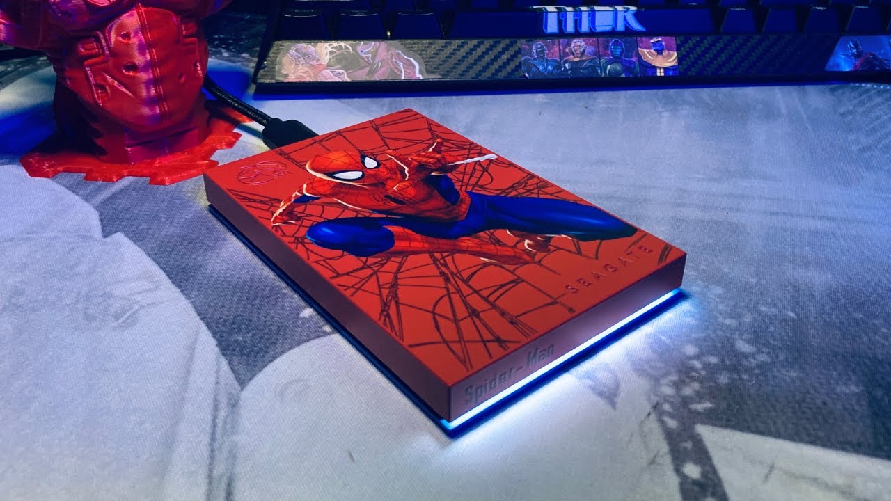 Spiderman Seagate Portable Hard Drive the Ultimate Storage Solution ...