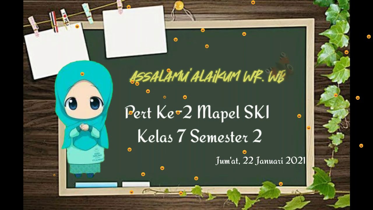 Pert Ke-2 Mapel SKI Kls 7 MTsN 3 Kediri I Khalifah Umar Bin Khattab. - YouTube