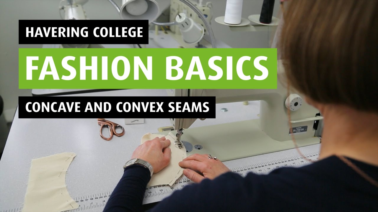 HOW TO: Stitch concave and convex seams - YouTube