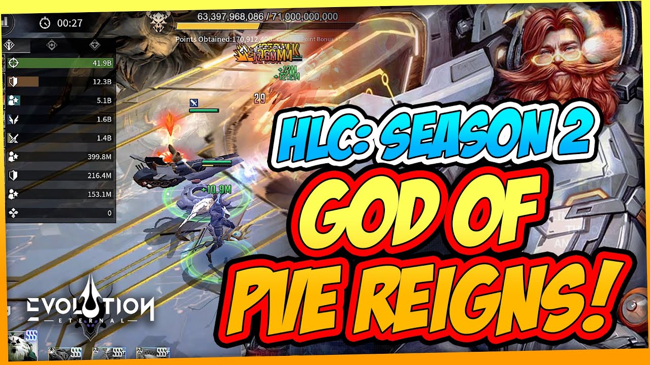 GOD OF PVE SMITH MASSIVE DAMAGE! BEST HERO COMP IN HLC SEASON 2 ...