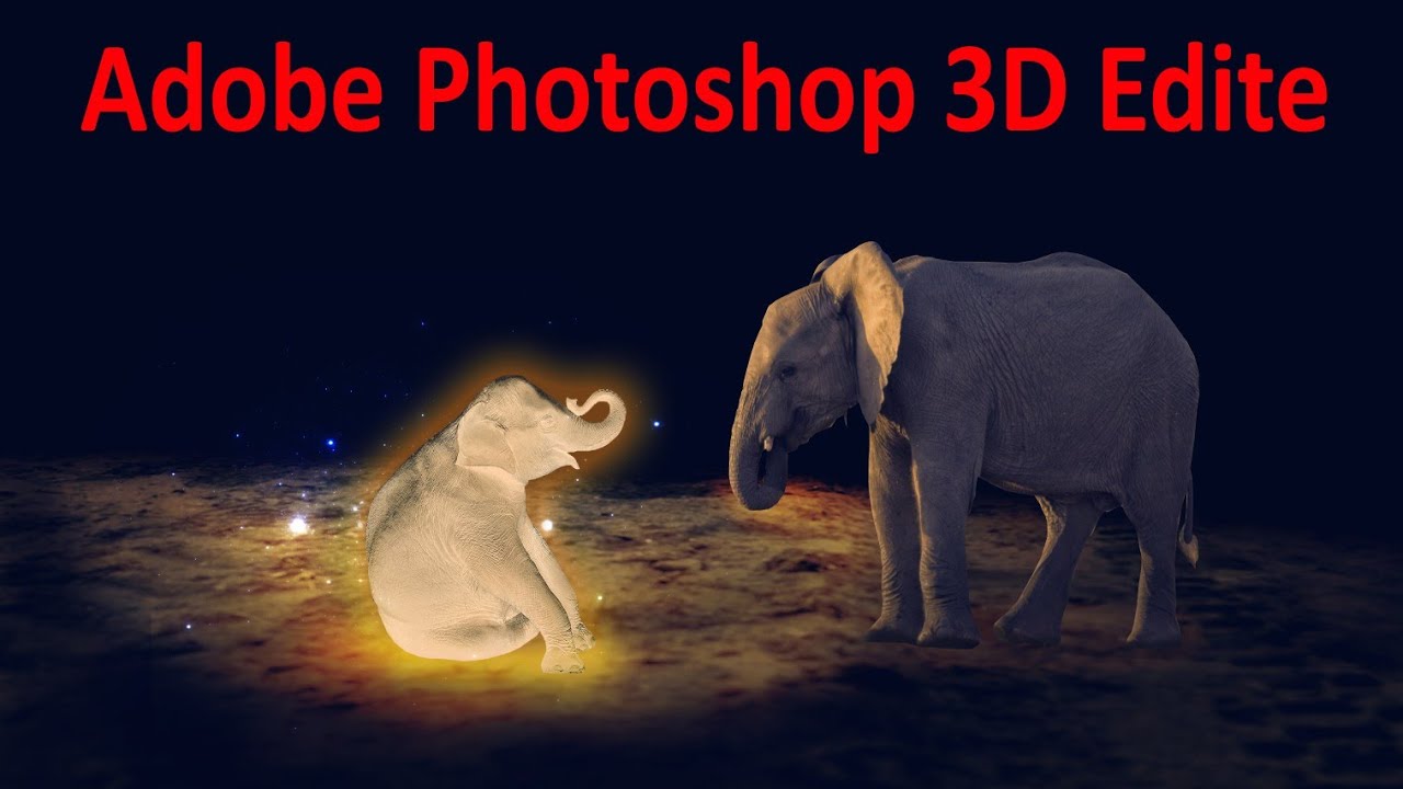 New Elephant Editing by Photoshop CC - YouTube