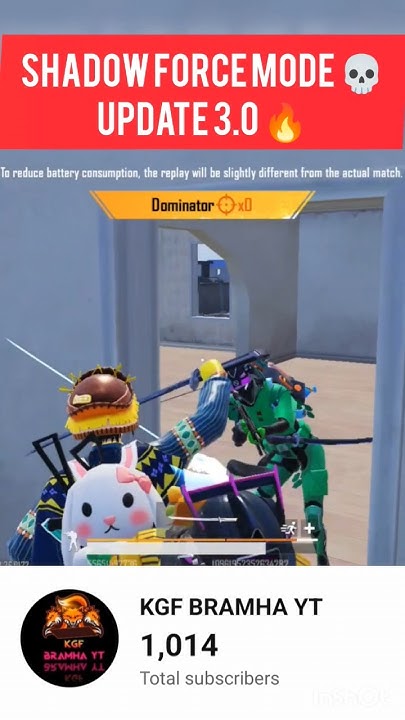 Shadow Force Mode 💀 PUBG BGMI 3.0 Update 🔥 - YouTube