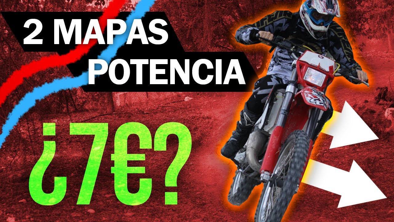 ¿CÓMO poner varios MAPAS DE POTENCIA en tu MOTO por poco dinero? Gasgas ...