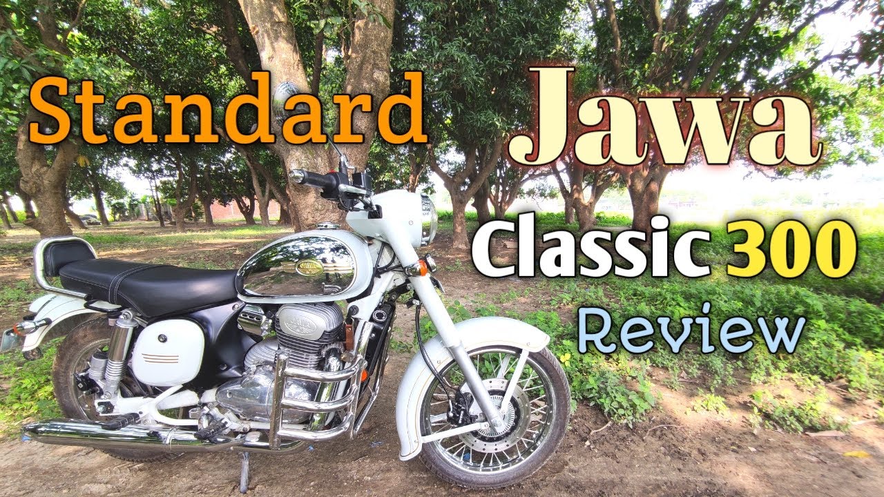 Jawa classic 300cc ( standard ) 2022 Bs6 walk around review ...