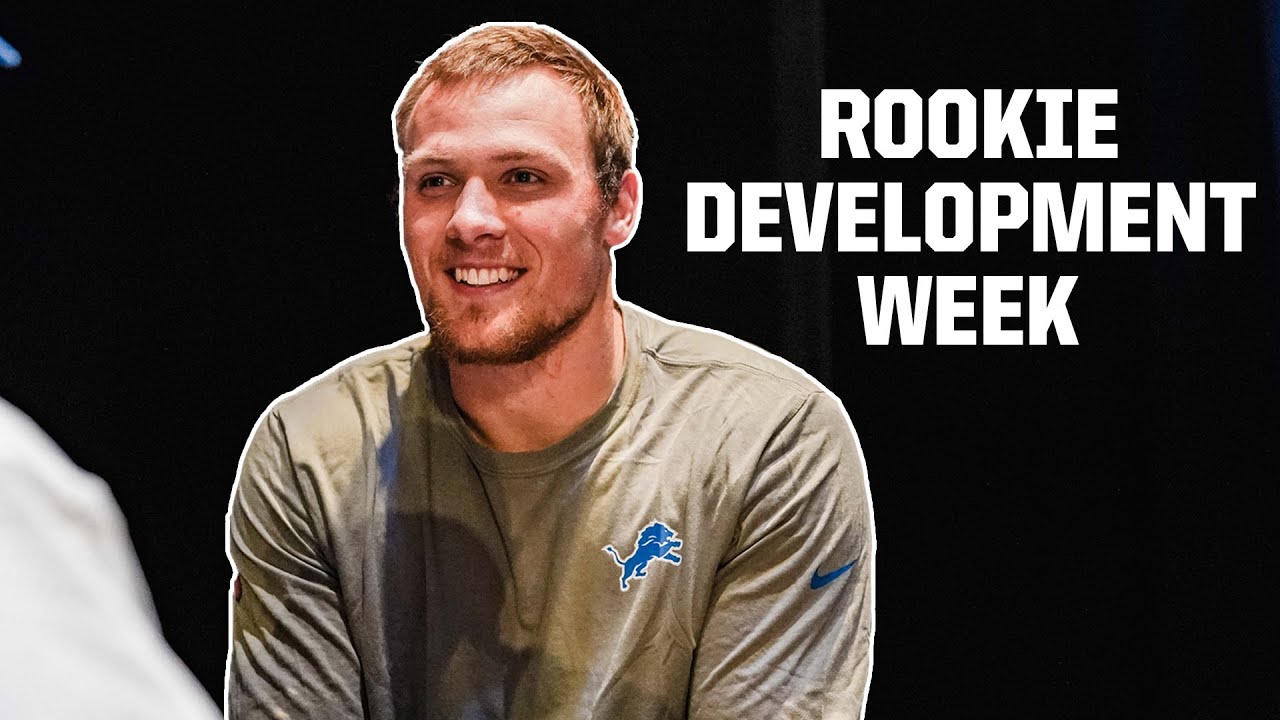 Detroit Lions Rookie Development Program 2023 - YouTube