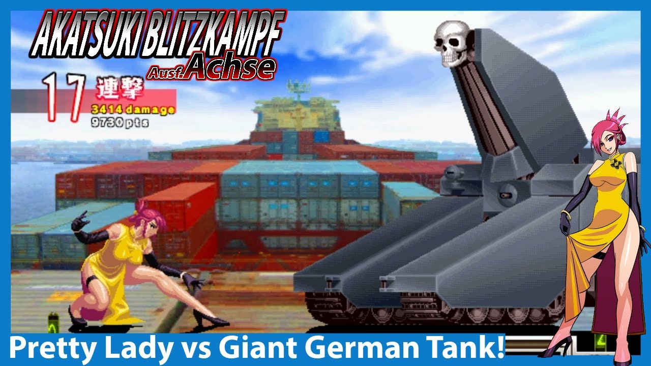 Akatsuki Blitzkampf Ausf. Achse is an INSANELY Weird Fighting Game ...