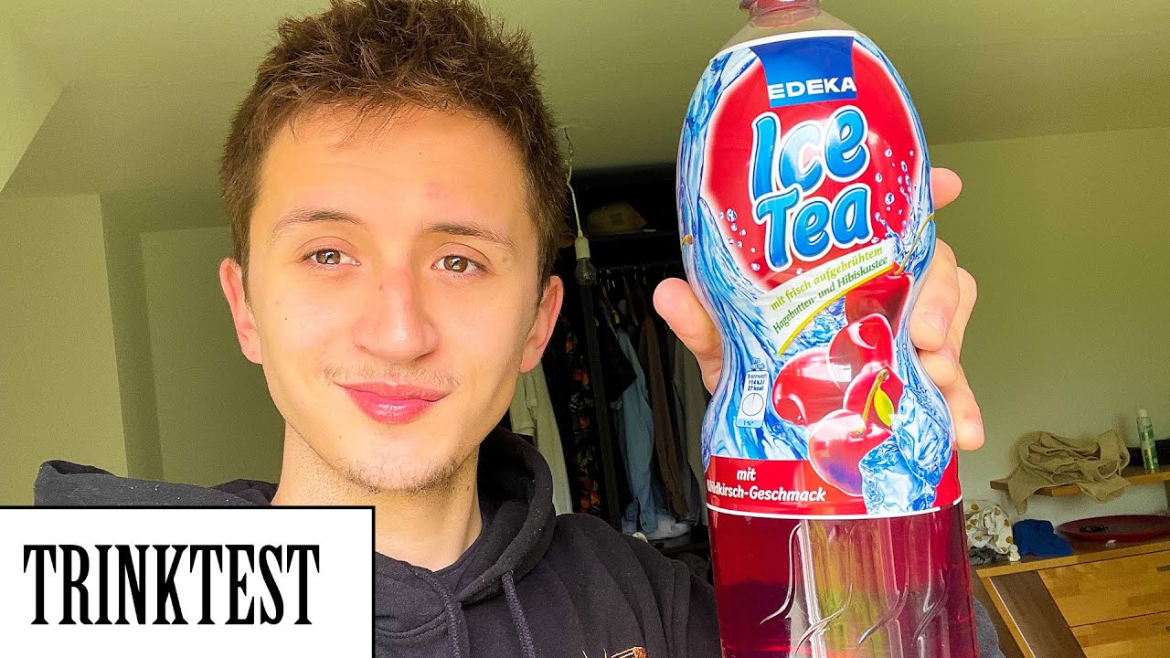 EDEKA Ice Tea (Wildkirsch-Geschmack) | TRINKTEST - YouTube