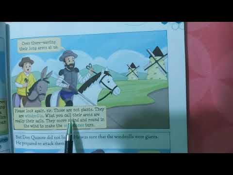 Class 4/ Ch 1/ Don Quixote and the Windmills/ Easy Explanation in English