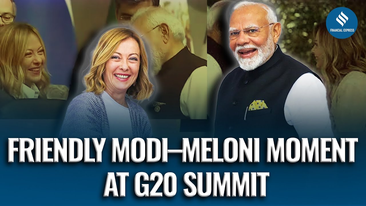 Modi and Meloni Share Warm, Candid Moment During G20 Leaders’ Summit in ...