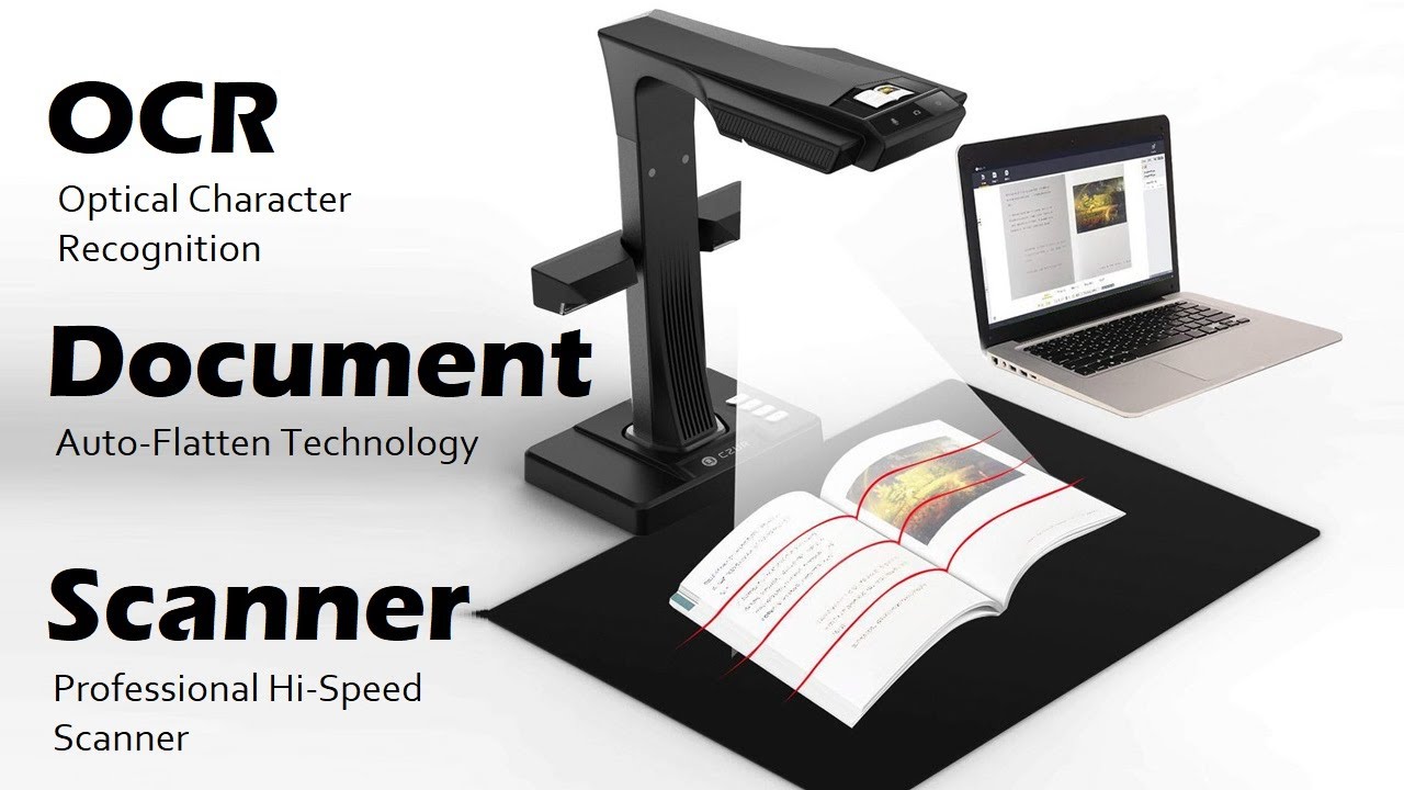 CZUR ET Scanner for Professional Document Scanner With 2nd Gen Auto ...