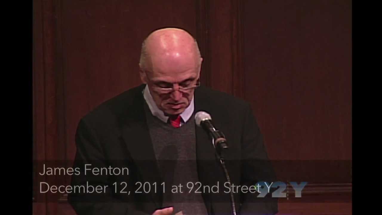 James Fenton reads "Out of the East, "Blood and Lead" and "The Milk ...