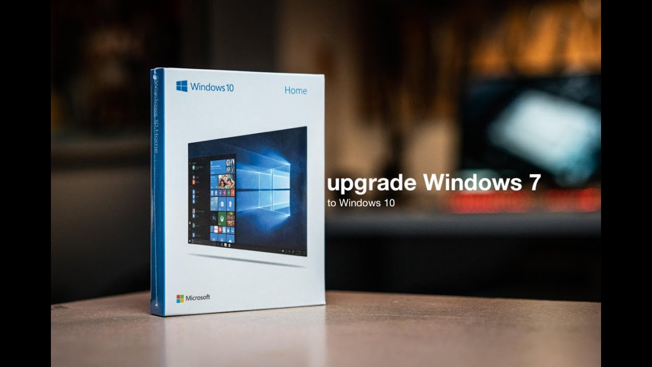 How to UPGRADE Windows 7 to Windows 10 for FREE - YouTube