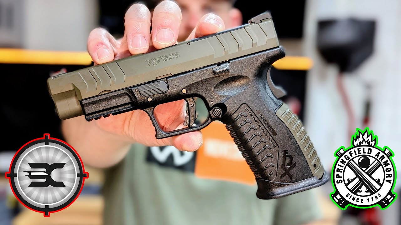 First range trip with the Xdm elite 10mm…. And I hate the trigger - YouTube