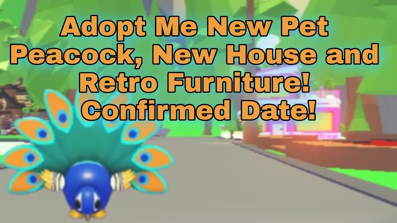 Adopt Me New Pet + House + Retro Furnitures Update Confirmed Date ...