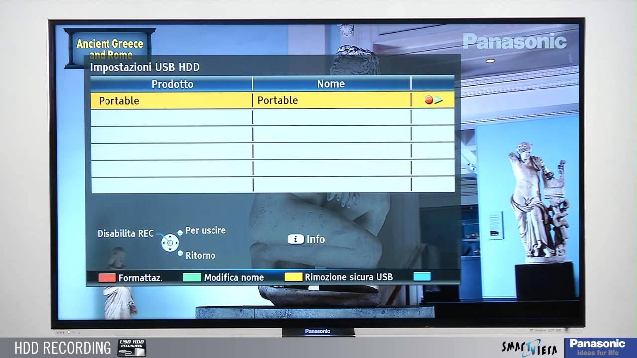 Panasonic VIERA - Tutorial HDD Recording - YouTube