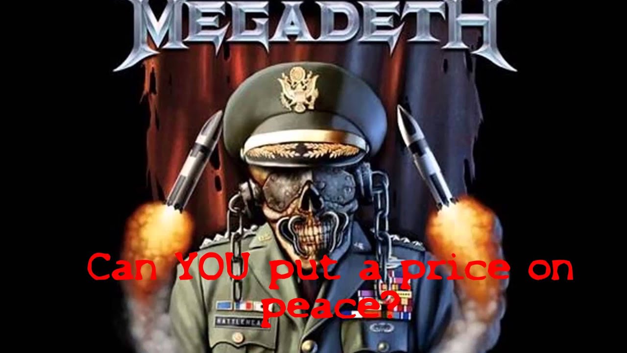 Megadeth - Peace Sells Lyrics (HQ) - YouTube