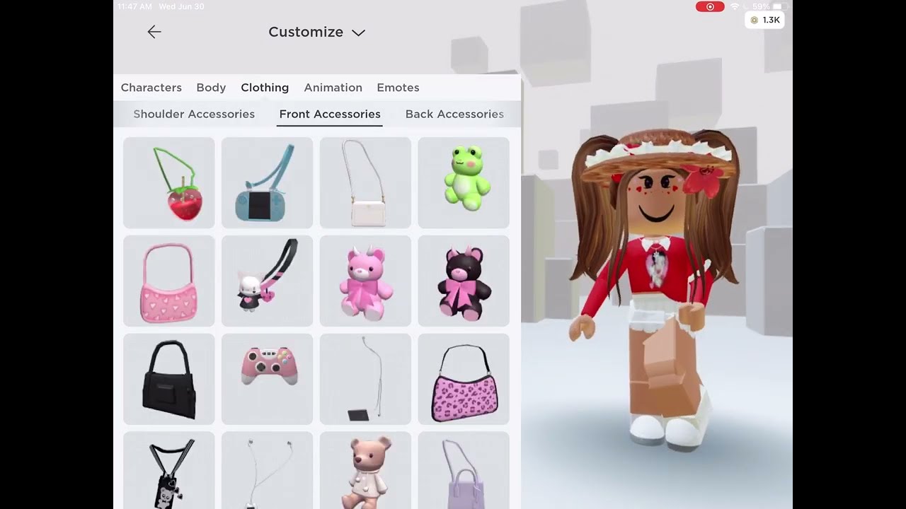 Red Betty Boop ROBLOX shopping spree - YouTube