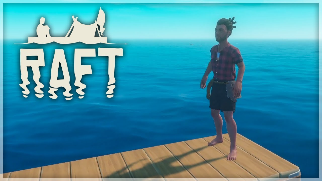 Surviving On A Raft Floating In The Ocean With My Brother | Raft In ...