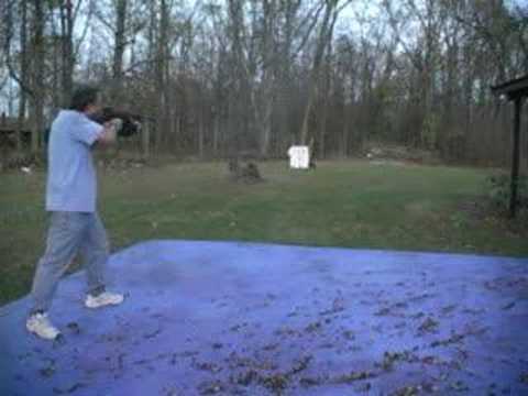 Thompson firing Tracers - YouTube